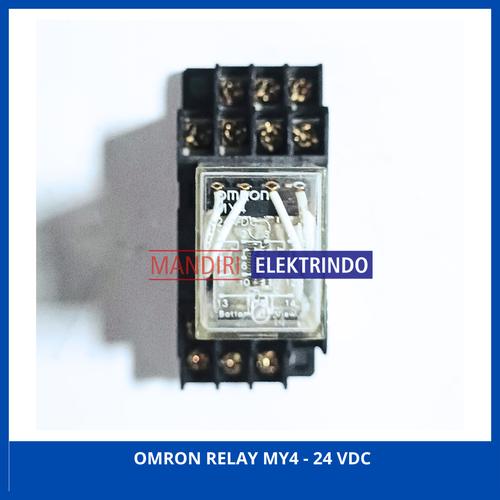 Jual OMRON RELAY MY4 - 24 VDC - RELAY MY4 - Jakarta Pusat - Sentosa ...