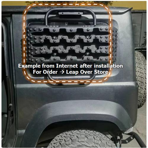 Jual Side Ladder Jimny JB74 Sand Ladder Tangga Samping Jimny JB74 ...