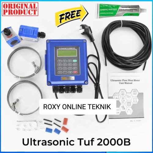 Jual Flow meter TUF2000B Ultrasonic Liquid tester Flowmeter TUF-2000B ...