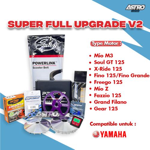 Jual Super Full Upgrade V2 MIO M3 Z S SOUL 125 Mio Gear Xride Fino 125 ...