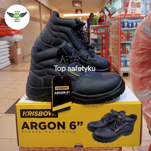 Jual SEPATU SAFETY KRISBOW ARGON 6 INCH / SAFETY SHOES KRISBOW ...