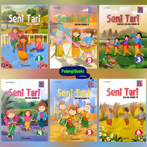Jual BUKU SENI TARI SD/MI KELAS 1 2 3 4 5 6 KURIKULUM MERDEKA QUADRA ...