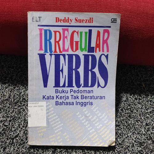 Jual irregular verb buku pedoman kata kerja tak beraturan bahasa ...