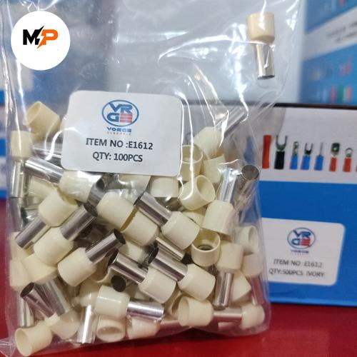 Jual FERRULES E1612 16mm Insulated SKUN KABEL Tusuk E-1612 FERULLES ...