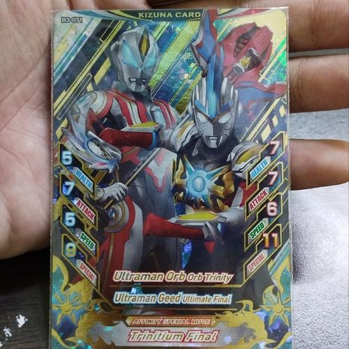 Jual Kartu Ultraman Fusion Fight Ultraman Orb Trinity X Ultraman Geed Ultimate Final [Kizuna ...