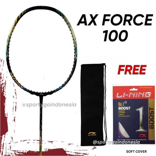 Jual Raket Badminton Lining AX FORCE 100 / AXFORCE Li-Ning Original ...