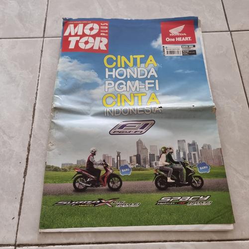 Jual Tabloid Motorplus Edisi 666 Tahun 2011 Cover Poster Iklan Honda ...