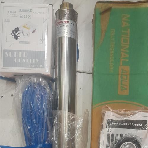 Jual Pompa satelit national 1 hp 3 inc plus kabel 60 meter - Kota ...