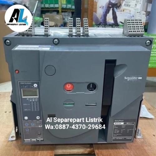 Jual ACB SCHNEIDER MVS MVS12H 3P 1250A 65KA MANUAL FIXED ORIGINAL SCHNEIDER MVS12H3MF2A ...