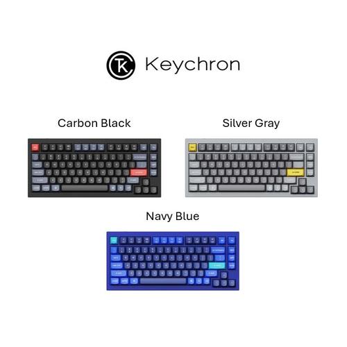 Promo Keychron Q1 QMK/VIA ( Hot-Swappable ) Fully Assembled - Silver ...