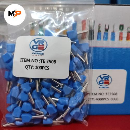 Jual FERRULES TE7508 2 x 0.75mm Cabel scun SKUN KABEL Tusuk TE-7508 ...