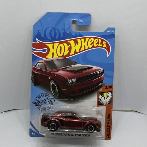 Jual Hot Wheels HW Hotwheels 18 Dodge Challenger SRT Demon Red Merah ...