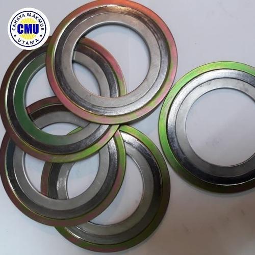 Jual SWG spiral wound gasket jis 10k ukuran 4" carbon steel DN 100 ...