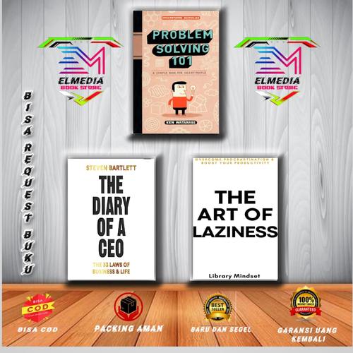 Promo Buku ( Paket ) Problem Solving 101 -The Diary of a CEO -The Art ...