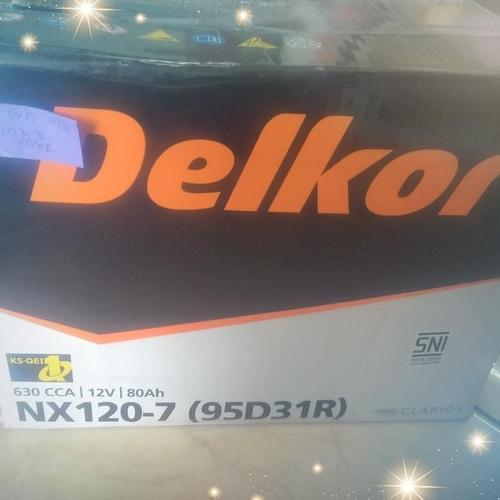 Jual Aki Delkor MF NX120-7R /12V 80Ah/ 95D31R (aki ford ranger) - Kota ...