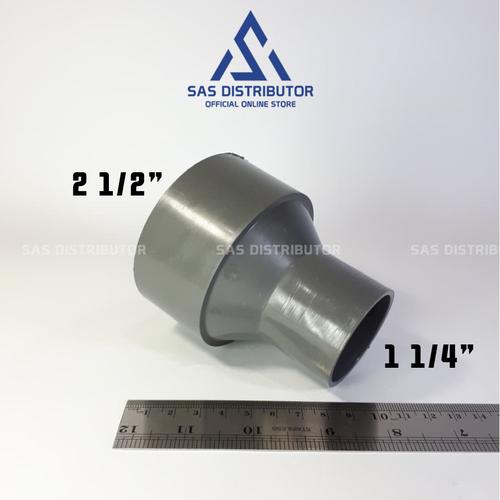 Jual Vlok Sok 2 1/2" x 1 1/4" inch Pvc D SLon /Reducer / Vlok Sock/Plok ...
