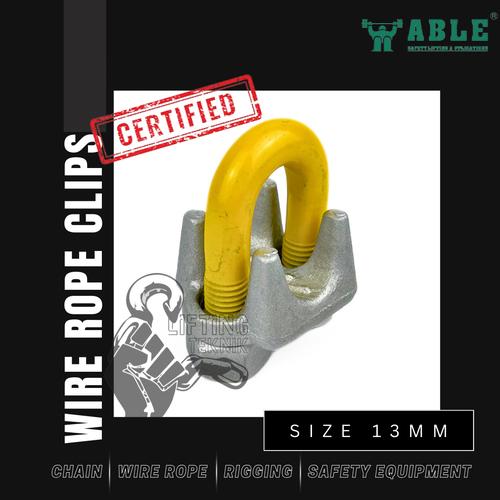 Jual Able Wire Rope Clips 13mm / Wire Rope Clips 1/2inch - Lifting ...