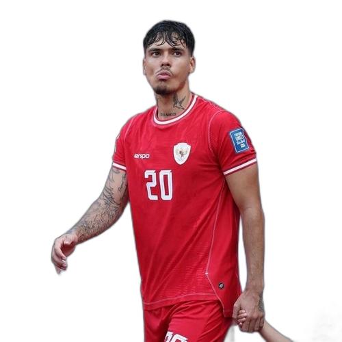 Jual Shayne Pattynama #20 Timnas Indonesia National Team Home Jersey PI ...