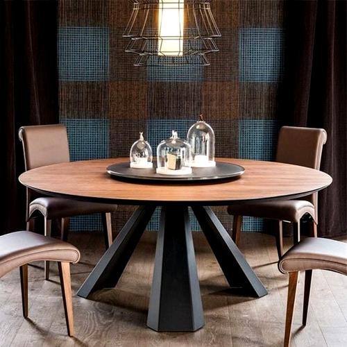 Jual Meja meeting bulat / Meja Rapat Bundar kantor D-130*130*75*3cm ...