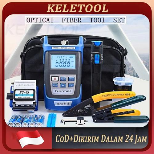 Jual Tool Fiber Optik Toolkit Fiber Optik Fiber Optik Optical Power ...