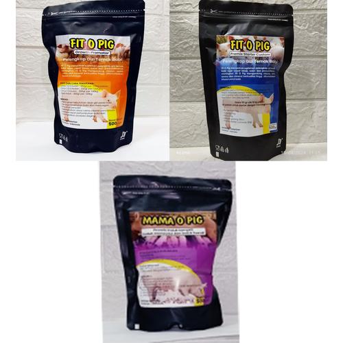 Jual PAKAN BABI 500 GR | PELENGKAP GIZI TERNAK BABI FIT O PIG/CUSTOM ...