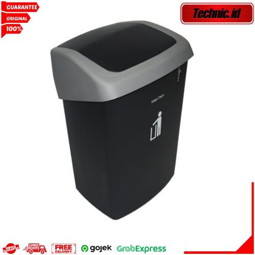 Jual Dkw 50 Liter Tempat Sampah Plastik Tutup Ayun Indoor Bin Swing 50 ...