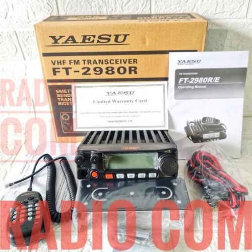 Jual Ready Terbaru RADIO RIG YAESU FT 2980R MURAH VHF PENGGANTI YAESU FT2900 MURAH - RIG MOBIL ...