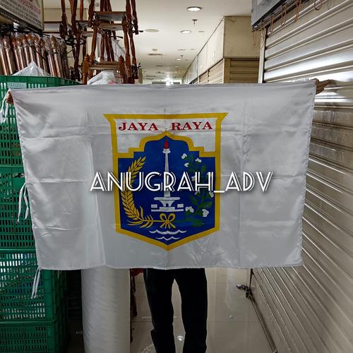 Jual bendera pataka bendera logo sablon JAYA RAYA ukuran 90cm x 135cm ...