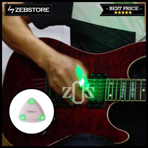 Jual Pick Gitar Guitar Lampu Led Triangle - Putih - Kota Bandung ...