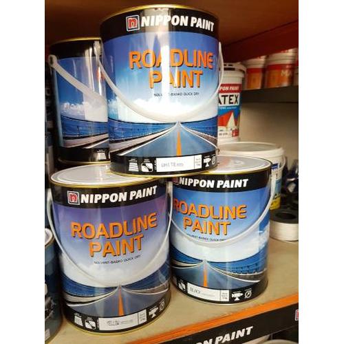 Jual Cat Jalan Roadline Paint Nippon Solvent Based Quick Dry 5 Kg Road ...