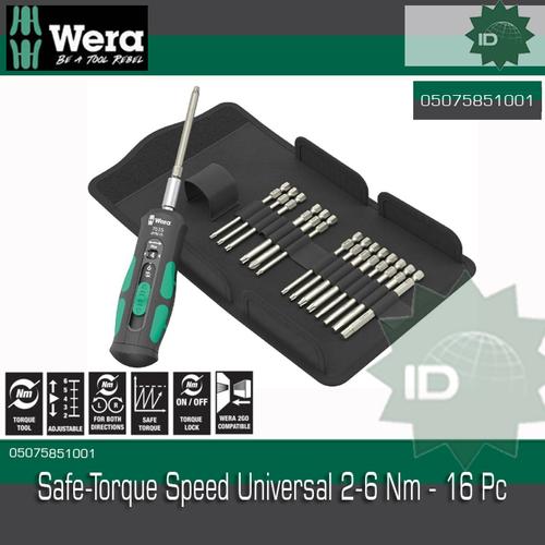 Jual Obeng Torsi Set 2-6 Nm Wera 05075851001 Safe-Torque Speed ...