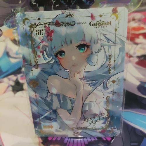 Jual kamisato ayaka genshin SE waifu card cheerleader - Kota Tangerang ...