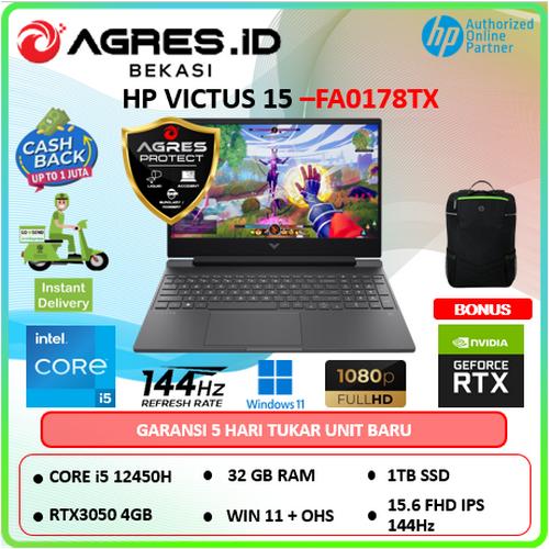 Promo Hp Victus 15 Core i5 12450H RTX3050 4Gb 32Gb 1Tbssd Win11+Ohs 15 ...