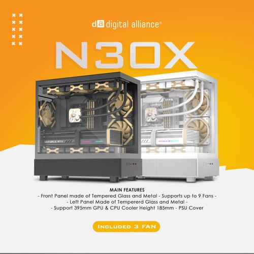 Jual Casing DA Digital Alliance N30X M-Atx Itx Midle Tower Gaming Pc ...