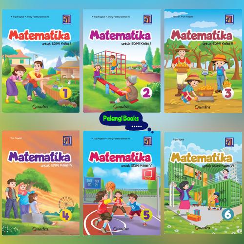 Jual BUKU MATEMATIKA SD/MI KELAS 1 2 3 4 5 6 KURIKULUM MERDEKA QUADRA ...