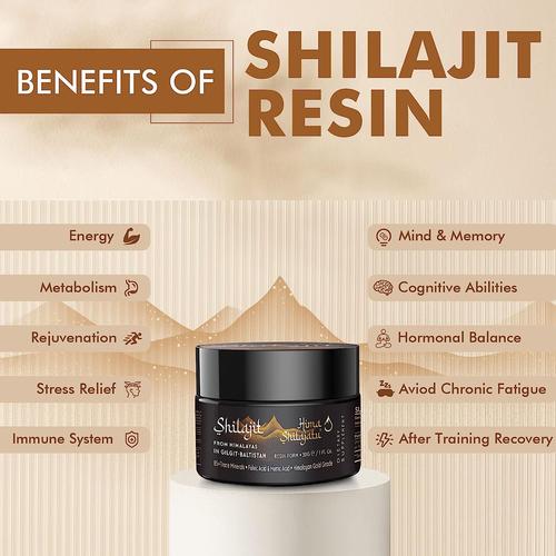 Jual Shilajit Purest Himalayan Shilajit Resin - Gold Grade 100% Pure ...