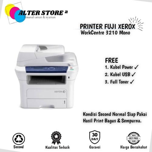 Jual Printer Fuji Xerox WorkCentre 3210 Print,Scan, Copy (Adf F4 ...