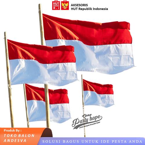 Jual Bendera Merah Putih indonesia / Bendera Kain Merah Putih / Bendera ...