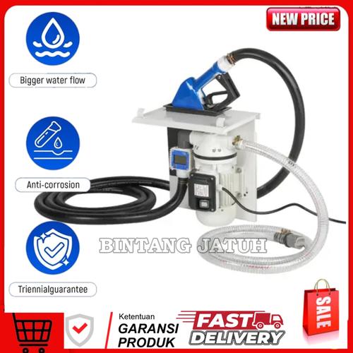 Jual Pompa Fuel Transfer Chemical Kimia Adblue DC 12V/24V Digital ...
