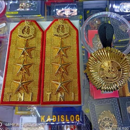 Jual Pangkat PDU + Tanda Jabatan Letjen ( AD AL dan AU ) - Jakarta ...