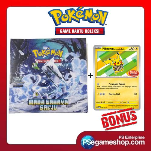Promo Pokemon TCG Indonesia Mara Bahaya Salju /Kartu Pokemon Booster Box SV2P Cicil 0% 3x ...