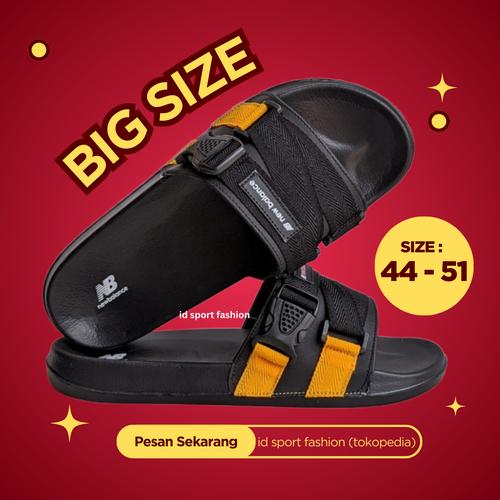 Promo Sandal Cowok Ukuran 44 45 46 47 48 49 50 51 BIG SIZE Sandal Jumbo ...