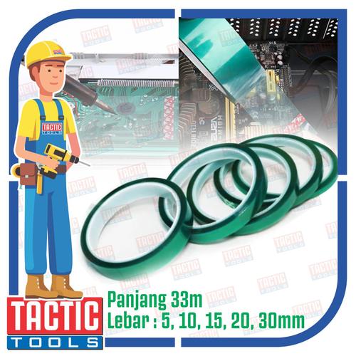 Jual Isolasi Solder Tahan Panas Green Kapton Polyimide High Temperature ...
