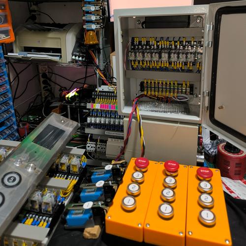 Jual Paket Komplit Ready to use & Simulasi Panel lift 3 lantai dengan ...