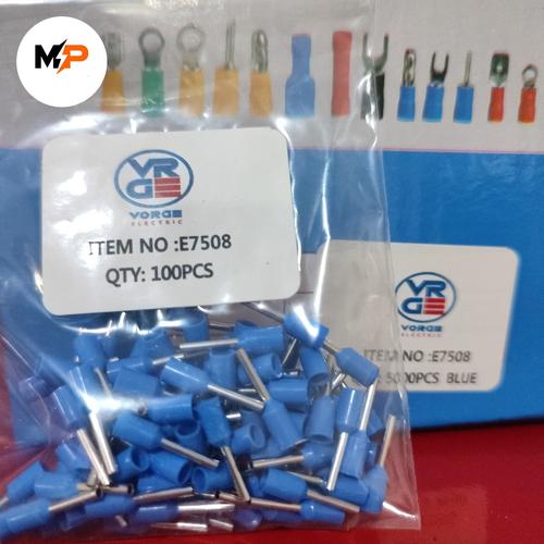 Jual FERRULES E7508 0.75mm Insulated SKUN KABEL Tusuk E-7508 FERULLES ...