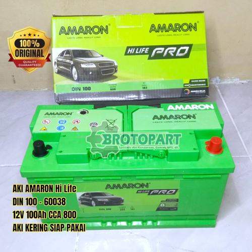 Jual Aki Kering 100Ah Mobil BMW Mercy, Captiva Diesel Amaron Din 100 ...