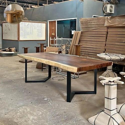 Jual meja solid meja solid trembesi meja custom meja makan meja kantor ...