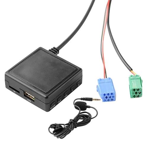 Jual Car Bluetooth Module 6 Pin Aux Tf Usb Adapter Wireless Radio ...