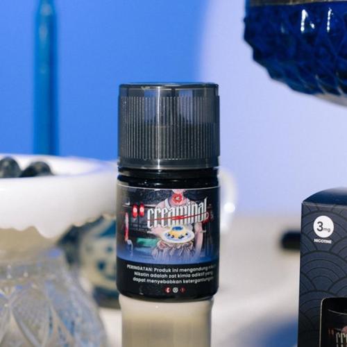 Jual LIQUID CREAMINAL JAPANESE BLUEBERRY PUDDING FREEBASE 60ML AUTHEN ...