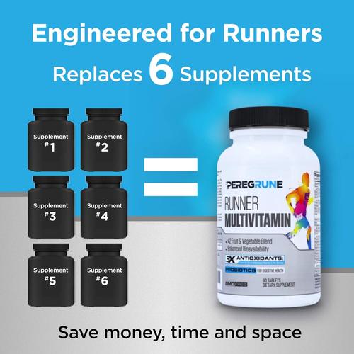 Jual Runner Vitamin: Vegan | Engineered Multivitamin for Runners ...